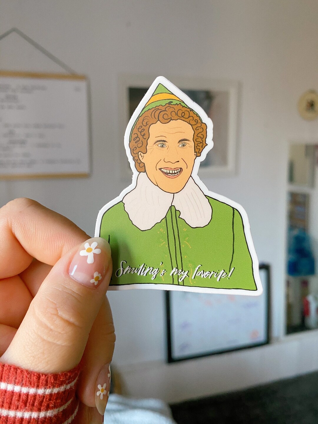 Buddy the Elf Sticker - Etsy