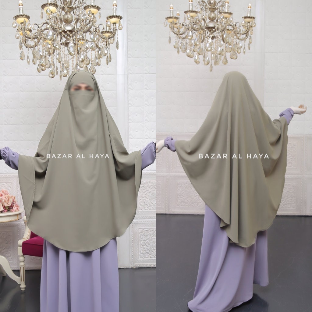 Marwad Khimar Round Diamond Niqab Burqa Niqab Veil Nikab | Etsy