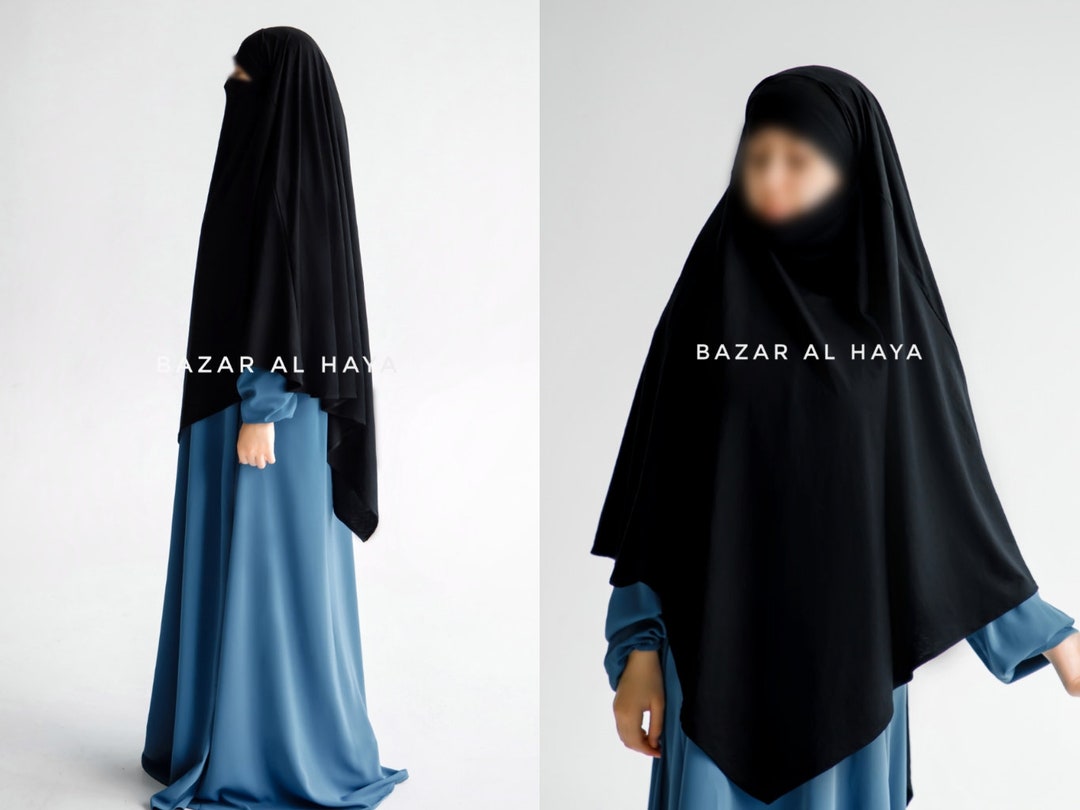 Beautiful Cotton Khimar Diamond Khimar Scarf in 100% Cotton Fabric ...