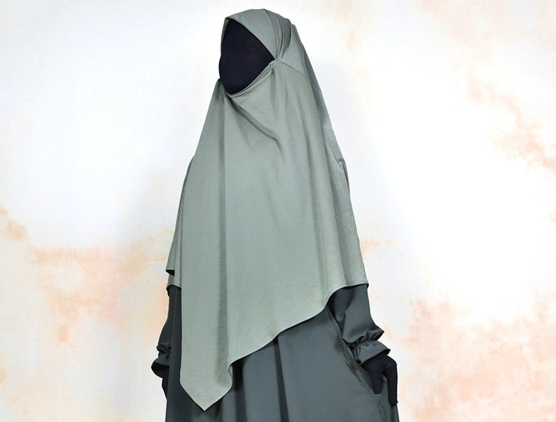 Beautiful Cotton Khimar Diamond Khimar Scarf In 100% Cotton | Etsy