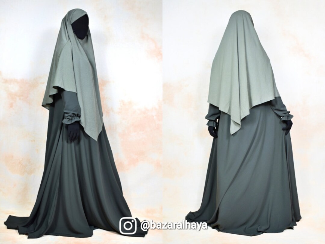 Abaya Long Salam Abaya Burqa Niqab Khimar Jilbab Full Length - Etsy UK