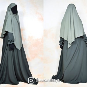 Abaya Long Salam Abaya Burqa Niqab Khimar Jilbab Full Length Abaya ...