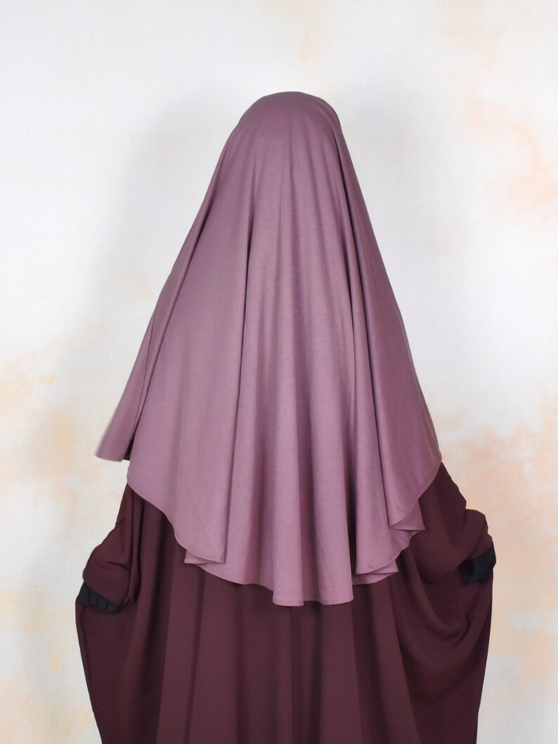 Triangle Khimar Diamond Khimar Round Scarf In 100% Cotton | Etsy