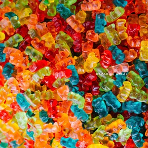 Halal Gummy Bears 12 Flavors - Etsy