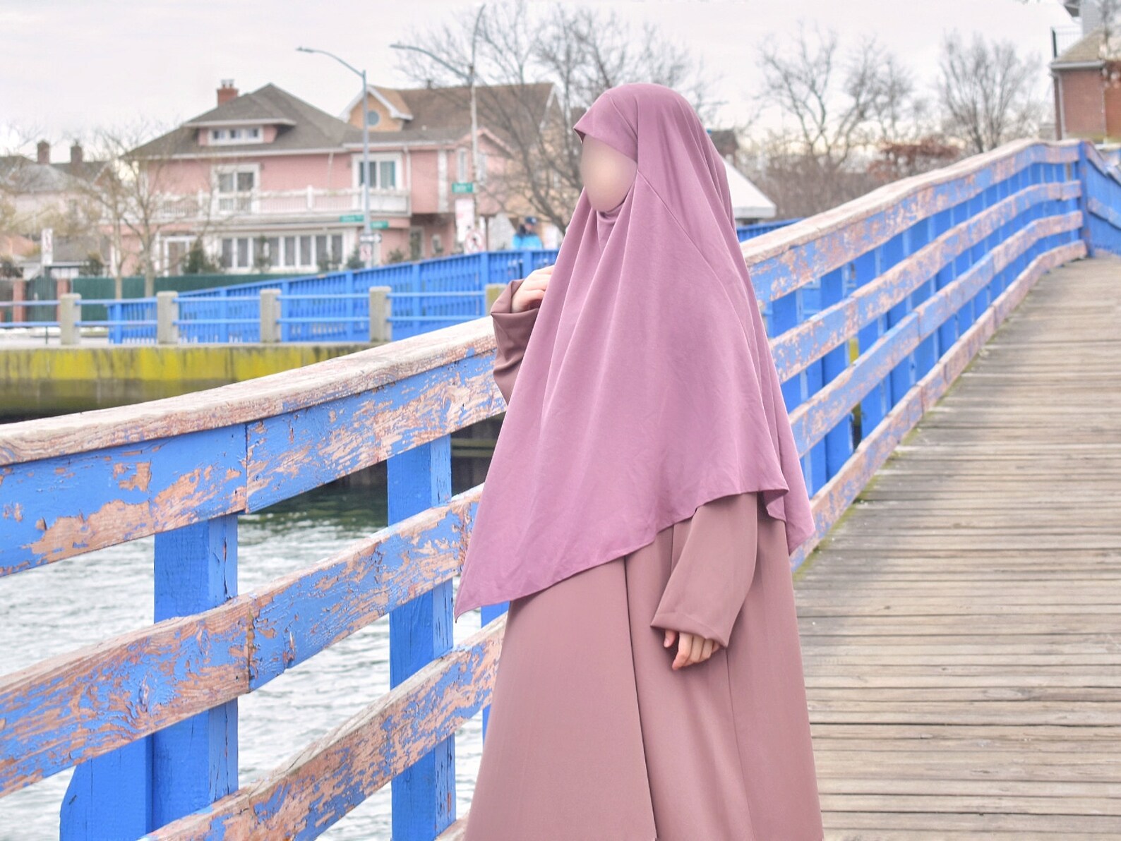 Beautiful Shams Cotton Khimar Diamond Khimar Scarf in 100% | Etsy