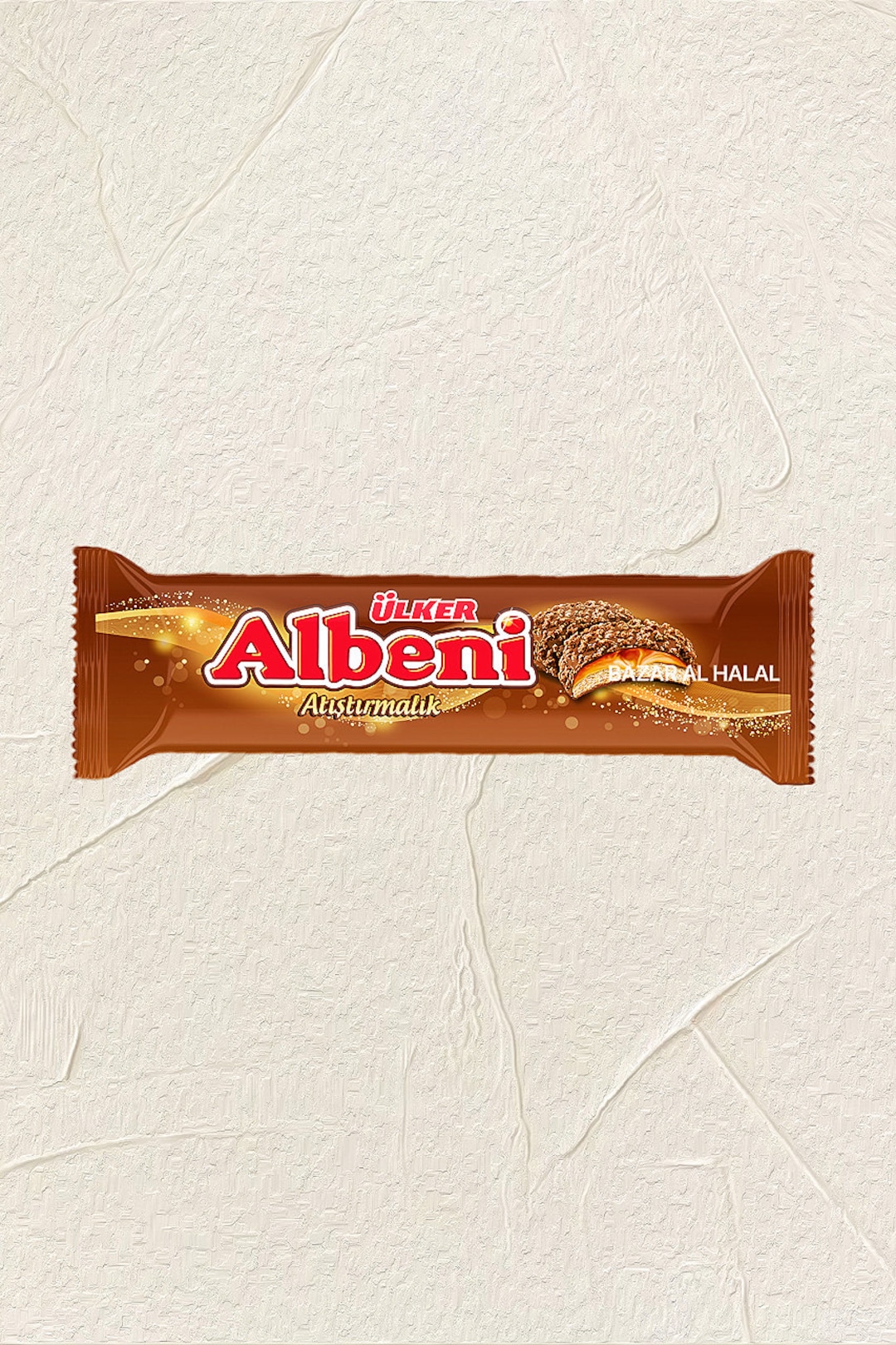 Ulker Albeni Milk Chocolate Round Biscuit Bar Caramel - Etsy
