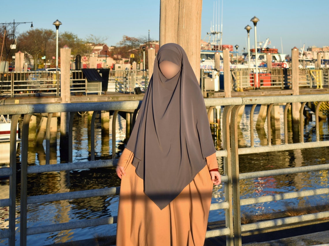 Elegant Khimar Extra Long Diamond Khimar Long Scarf in Nidha - Etsy