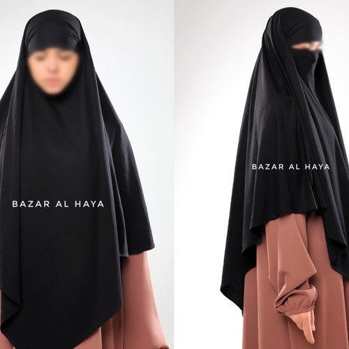 Beautiful Cotton Khimar Diamond Khimar Scarf in 100% Cotton - Etsy