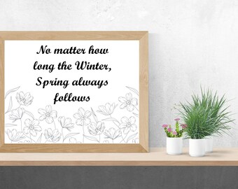 INSTANT DOWNLOAD Inspirational Wall Art Posters Quotes - Etsy