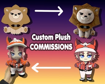 Custom Plushie - Etsy
