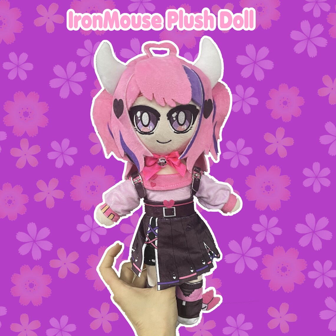 Ironmouse Plushie Read Description for More Info - Etsy