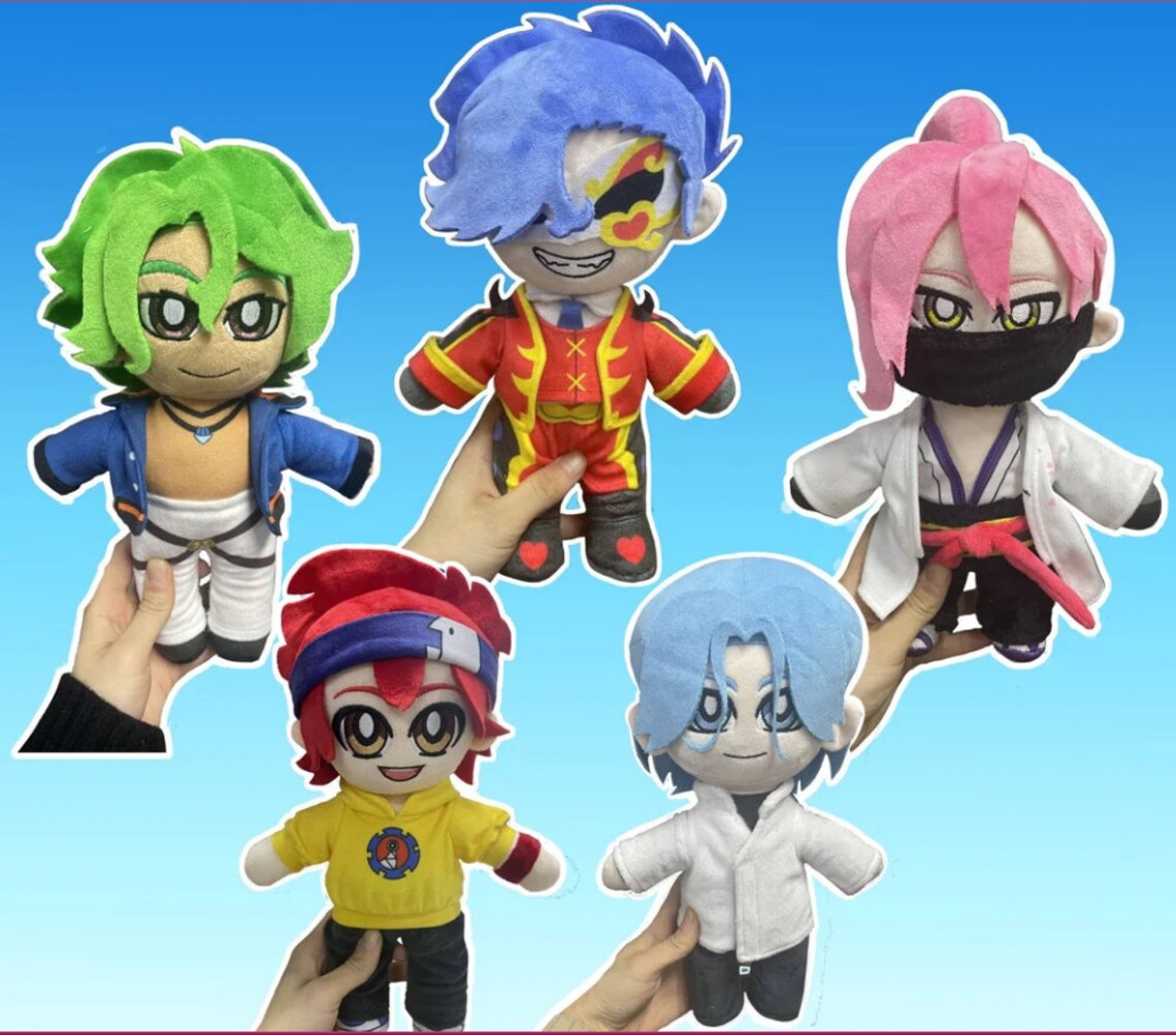 Sk8 the Infinity Character Plushes - Etsy