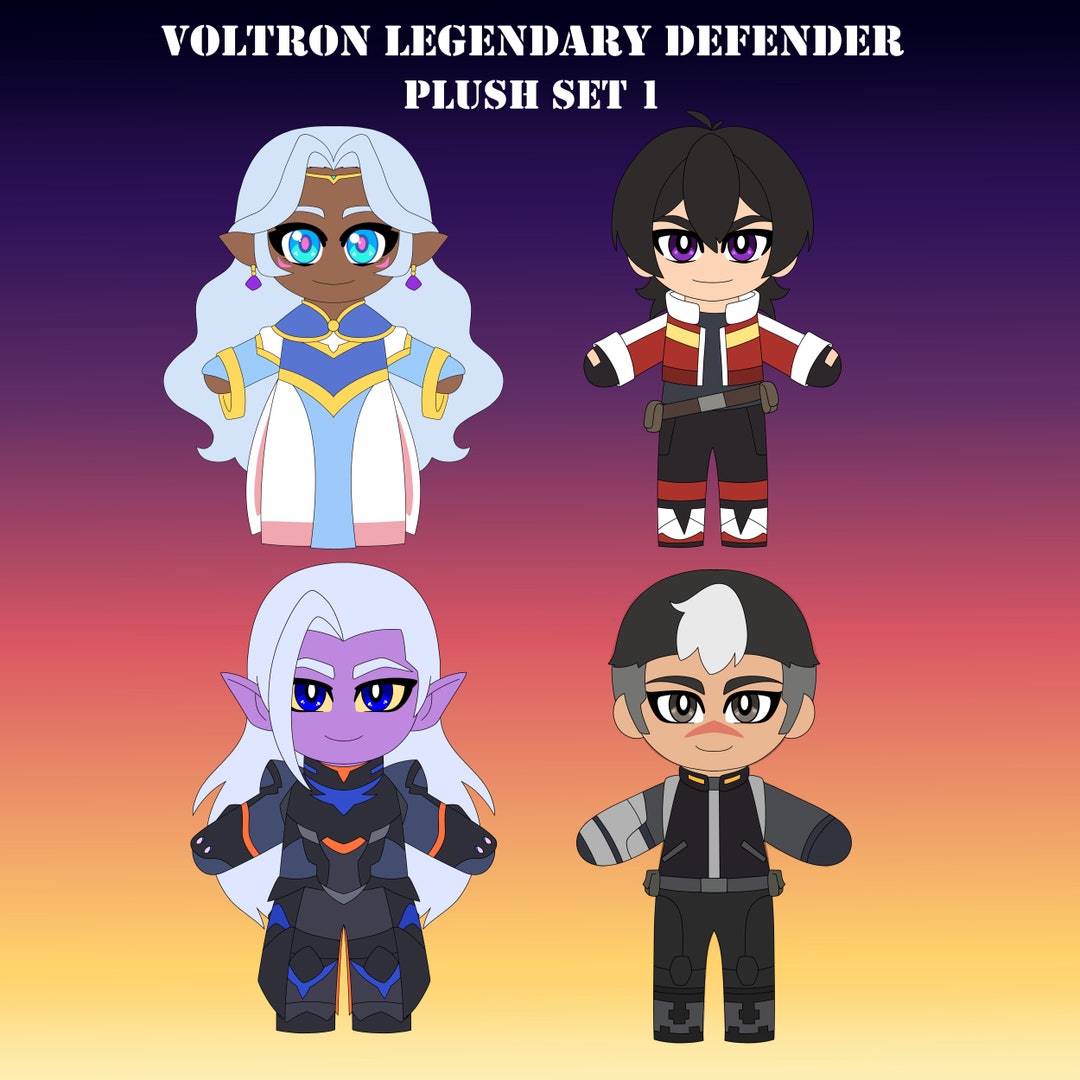 Voltron Legendary Defender Plush This Listing Will Not Be Updated When ...
