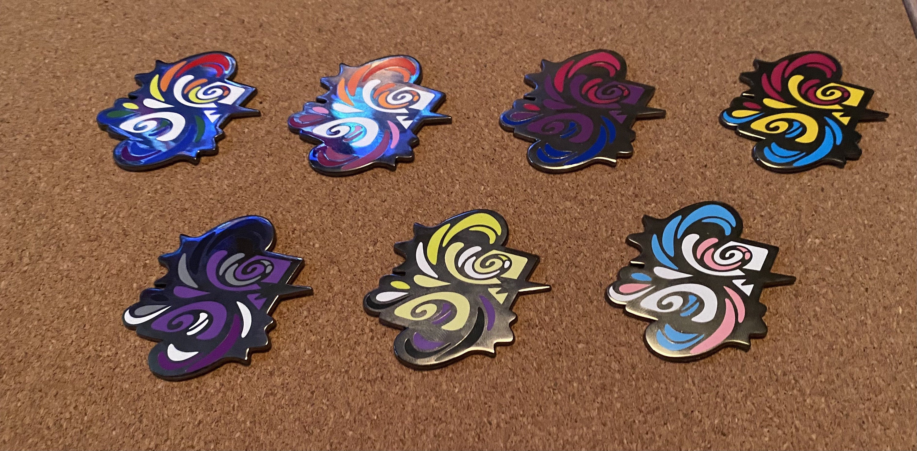 Sk8 the Infinity Pride Enamel Pins - Etsy