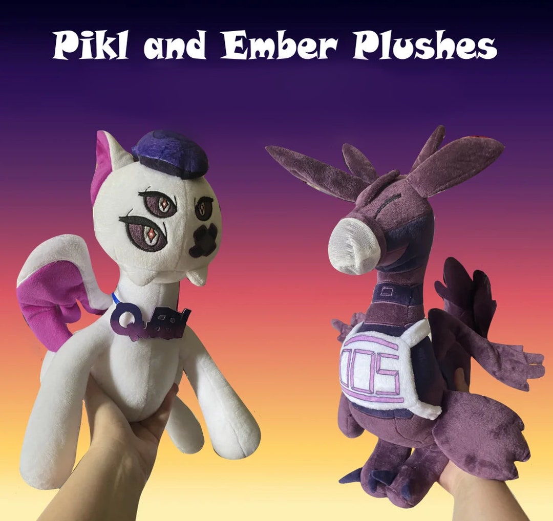 Pikl and Ember Plushies READY TO SHIP - Etsy