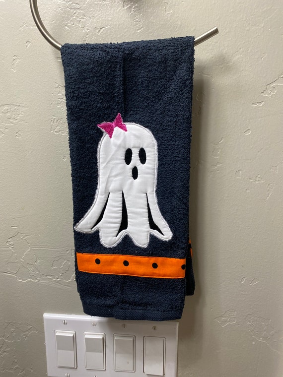 Ghost hand towels | Etsy