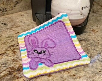 Easter Mug Rug | Etsy