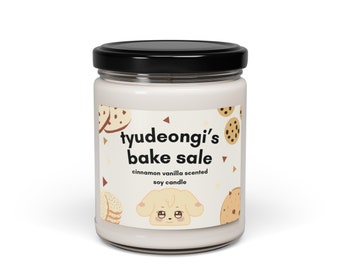 Aniteez Themed Wooyongyang Scented Soy Candle, 9oz Ateez Merch for ...