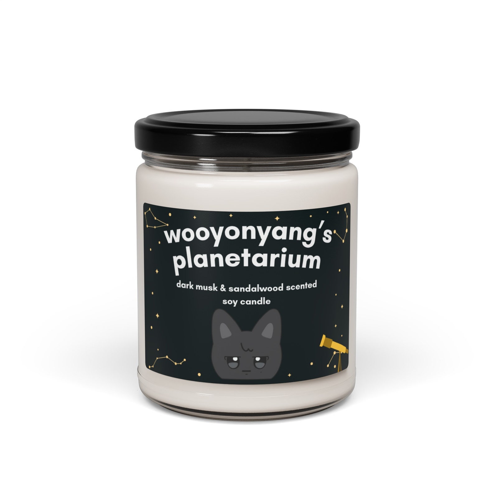Aniteez Themed Wooyongyang Scented Soy Candle, 9oz Ateez Merch for ...