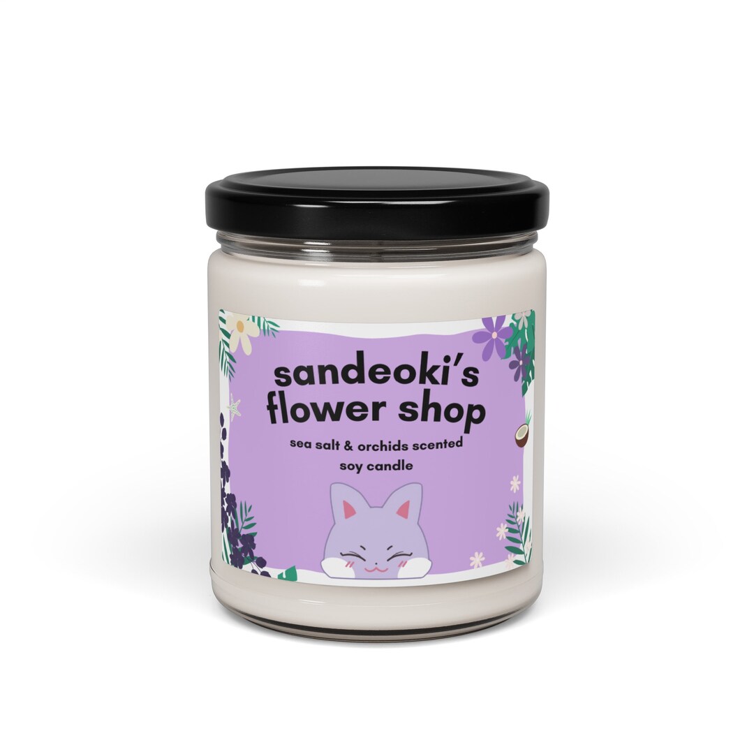 Aniteez Themed Sandeoki Scented Soy Candle, 9oz Ateez Merch for Atiny ...