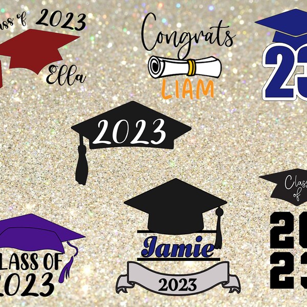 Graduate Decal - Etsy