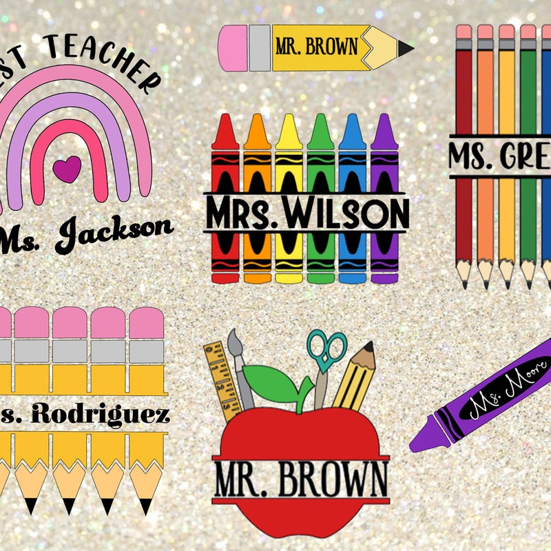 Teacher Vinyl Decal - Etsy