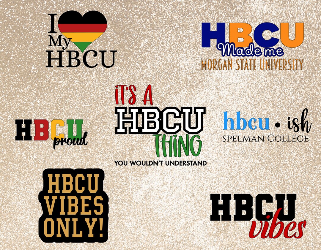 Personalized HBCU Vinyl Decal: Historically Black College University - Etsy