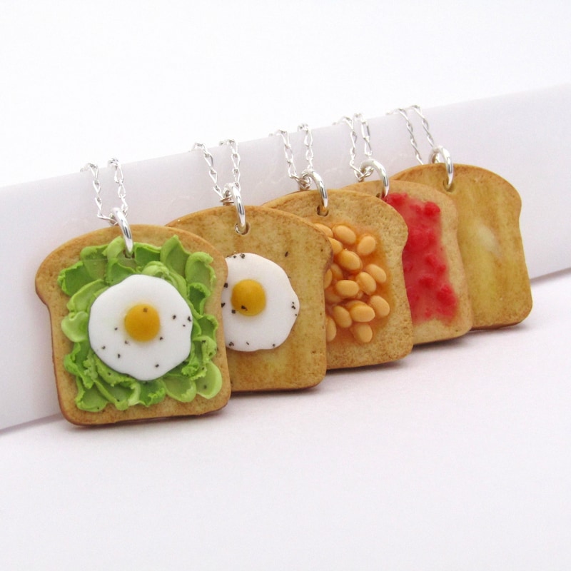 Food Necklace - Etsy