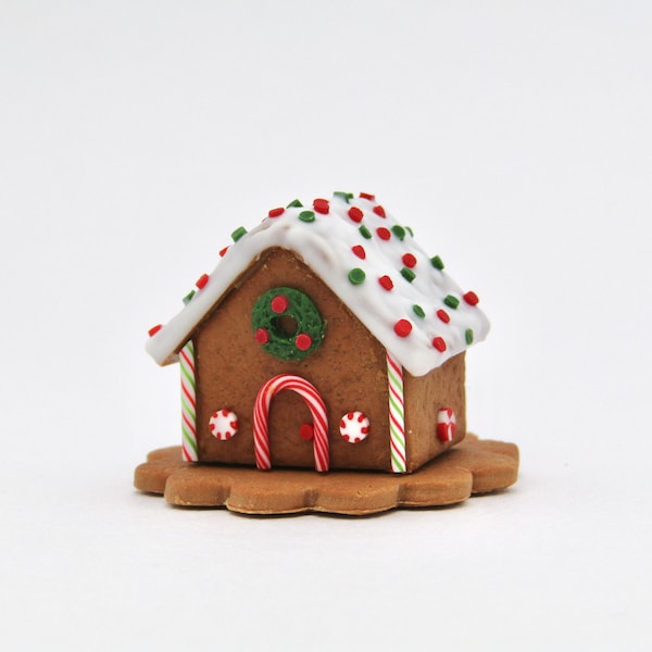 Miniature Gingerbread House - Etsy
