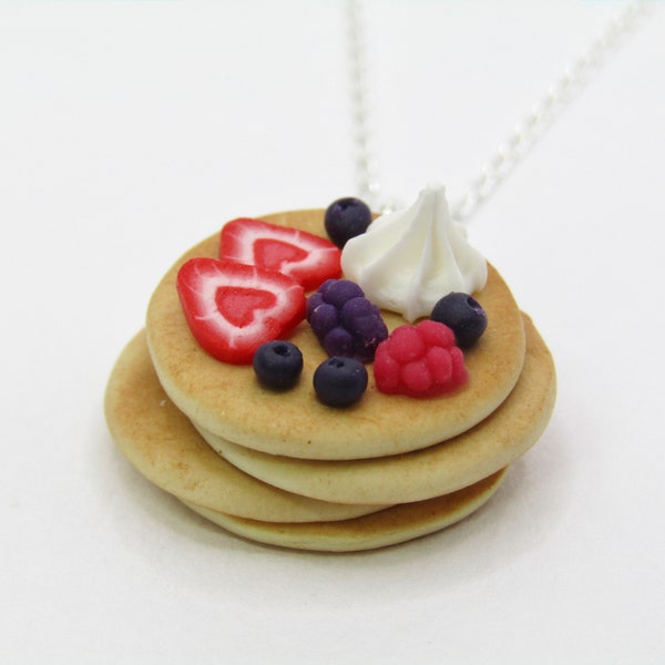 Pancake Necklace - Etsy