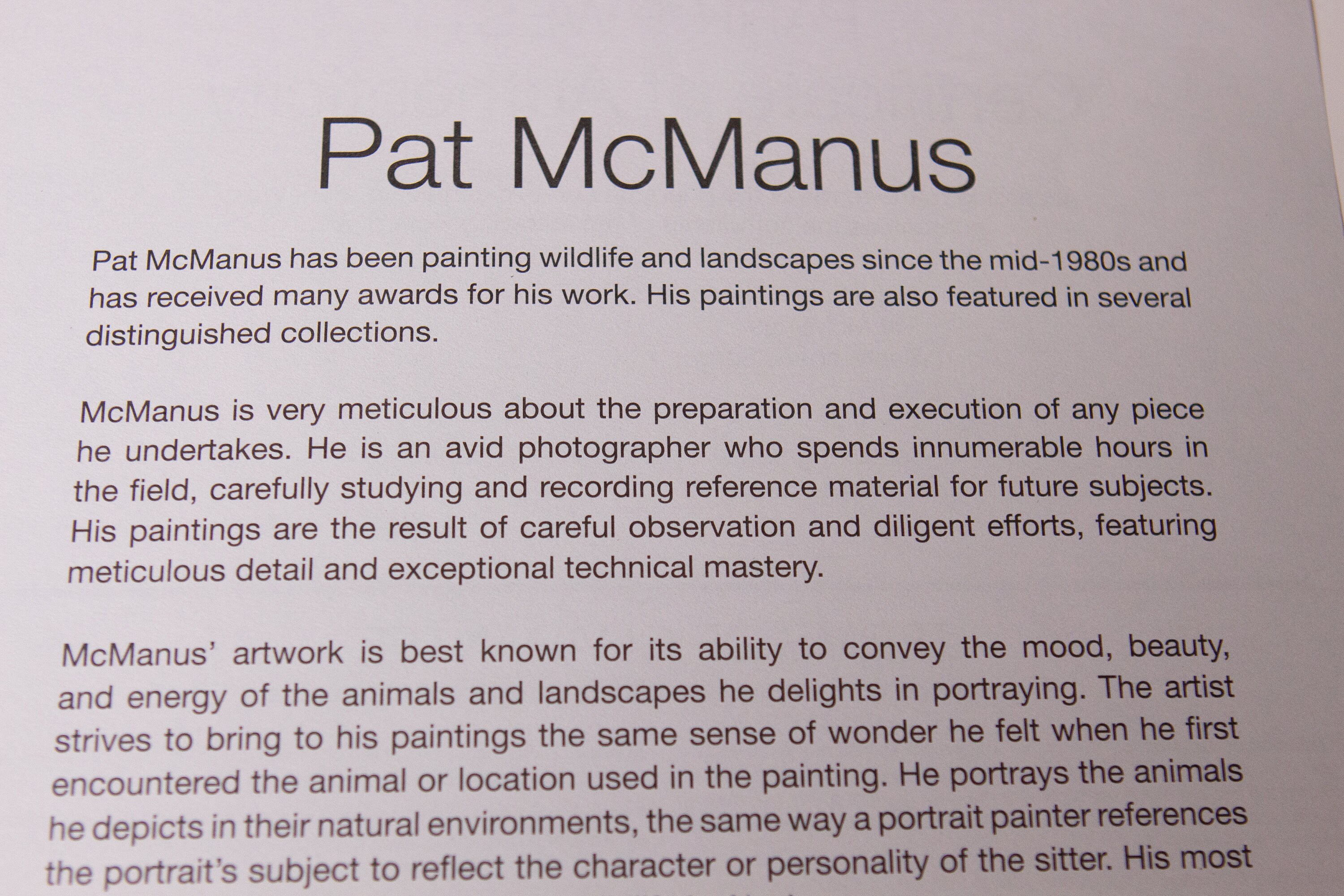 Pat Mcmanus, "september's Song" – Signed Serigraph on Archival Paper ...