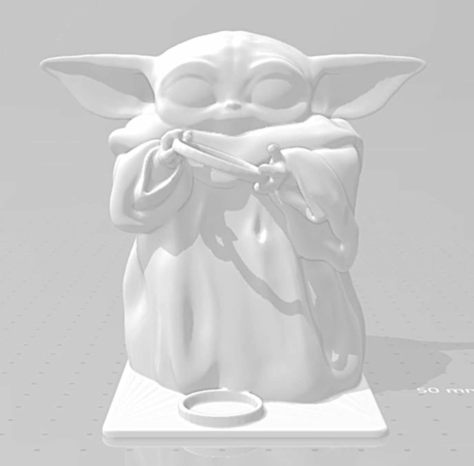 Grugo/the Child/baby Yoda Pen/pencil Holder - Etsy