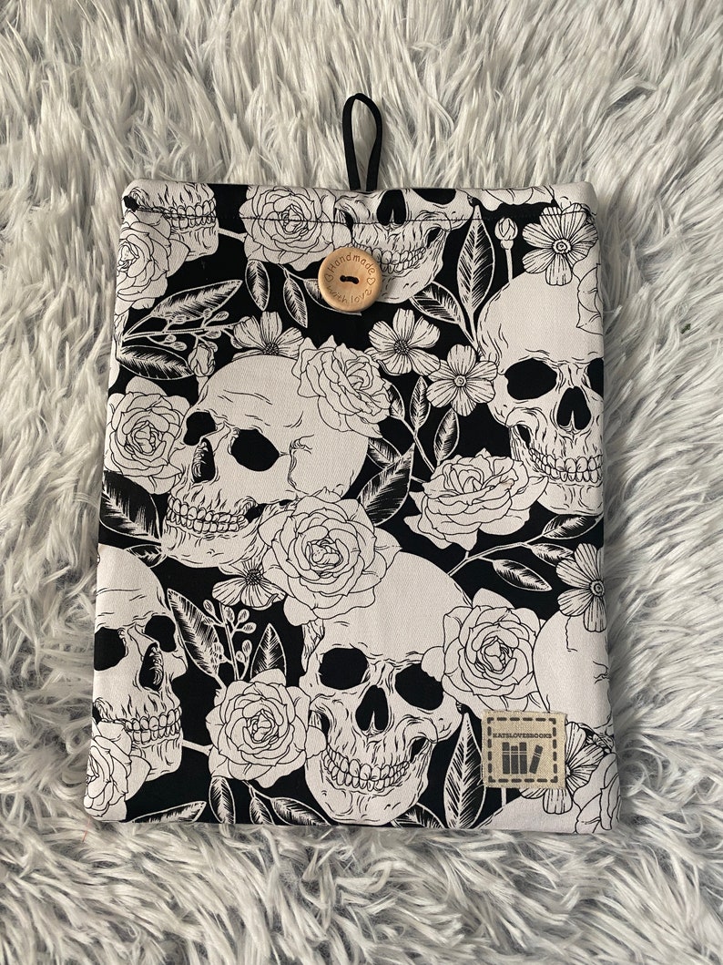 Spooky Book Sleeves W/button Closure - Etsy