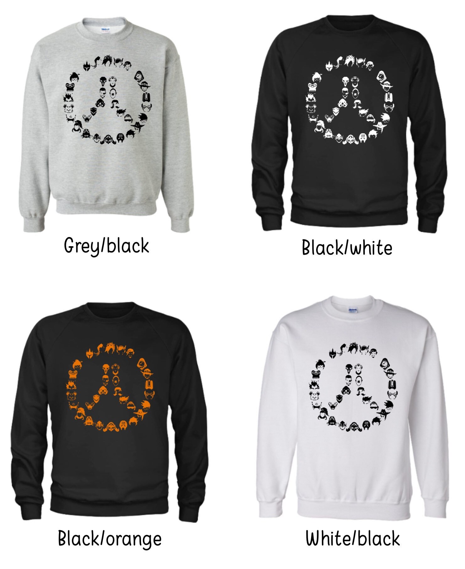 Overwatch Character Symbols Design | Etsy