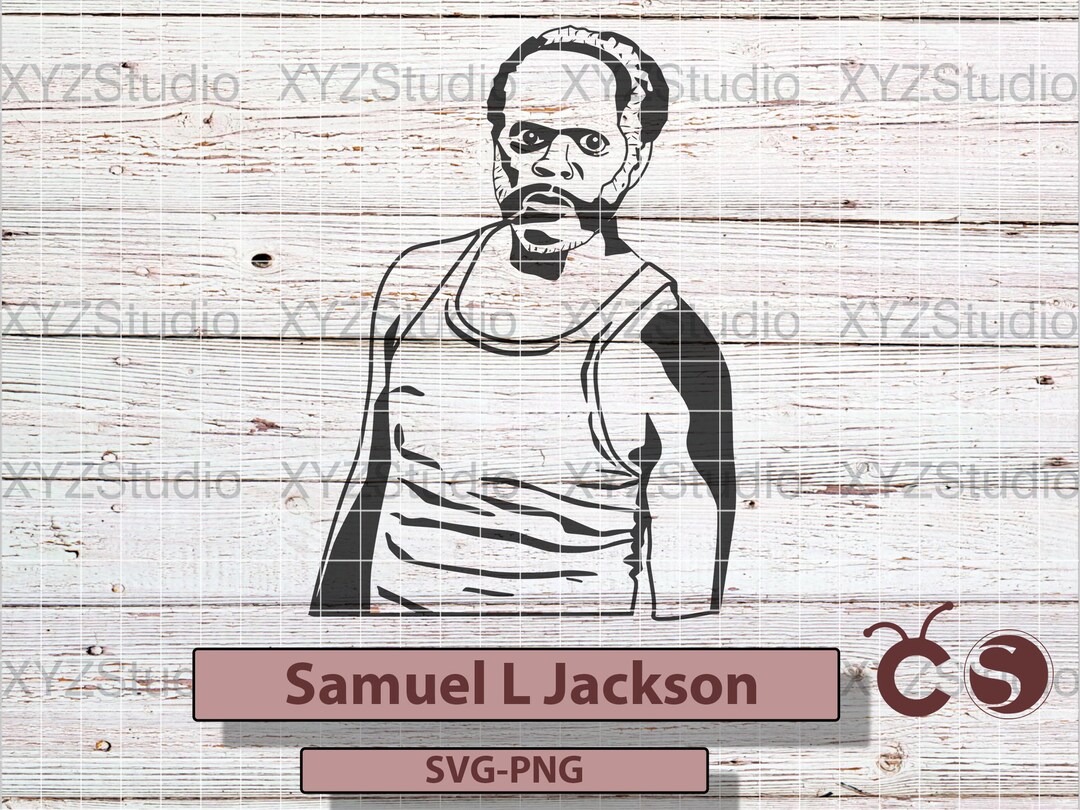 SAMUEL L JACKSON SVG - Etsy