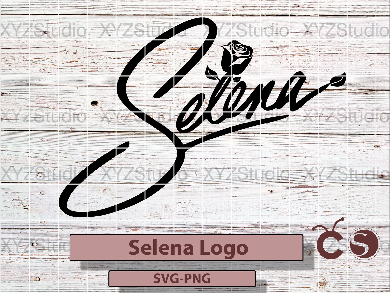 SELENA LOGO Svg Png - Etsy
