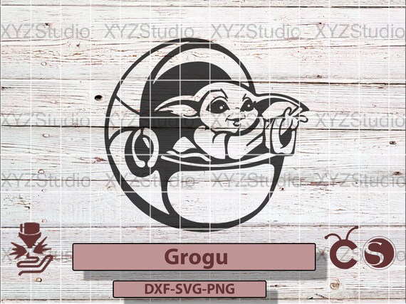GROGU Svg Png Dxf - Etsy Hong Kong