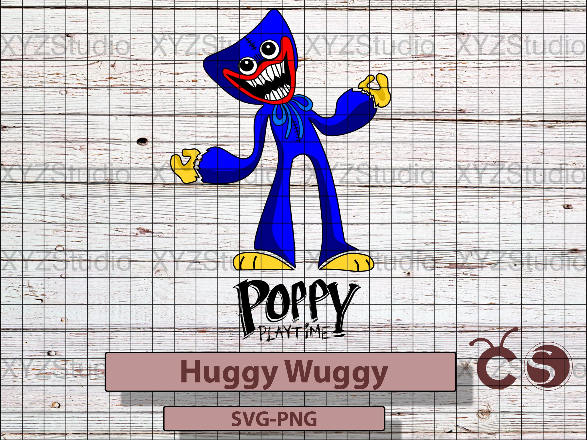 HUGGY WUGGY SVG and Png layered | Etsy Singapore