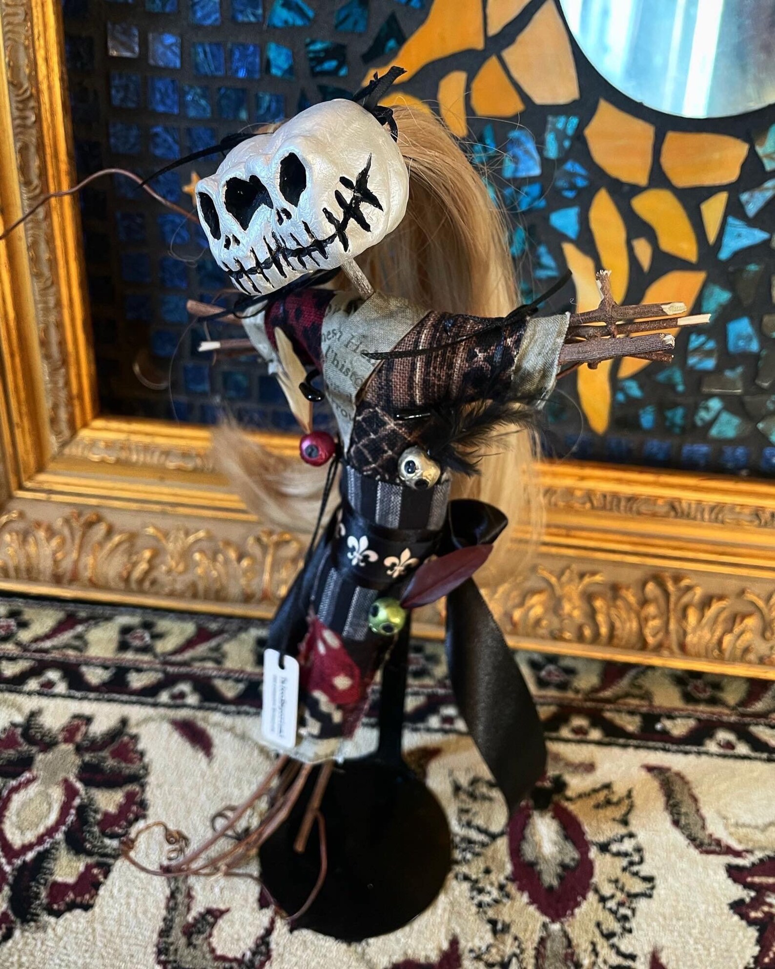 Authentic Conjoined Twins Skull Voodoo / Art Doll - Etsy