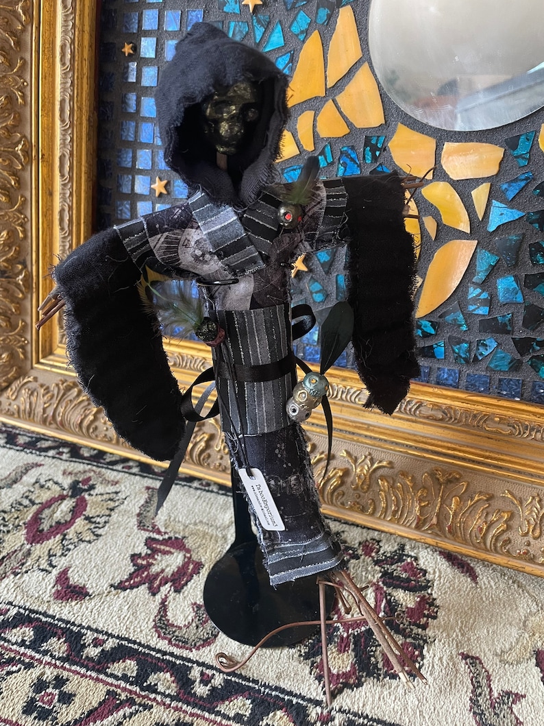 Authentic New Orleans Grim Reaper Voodoo / Art Doll - Etsy