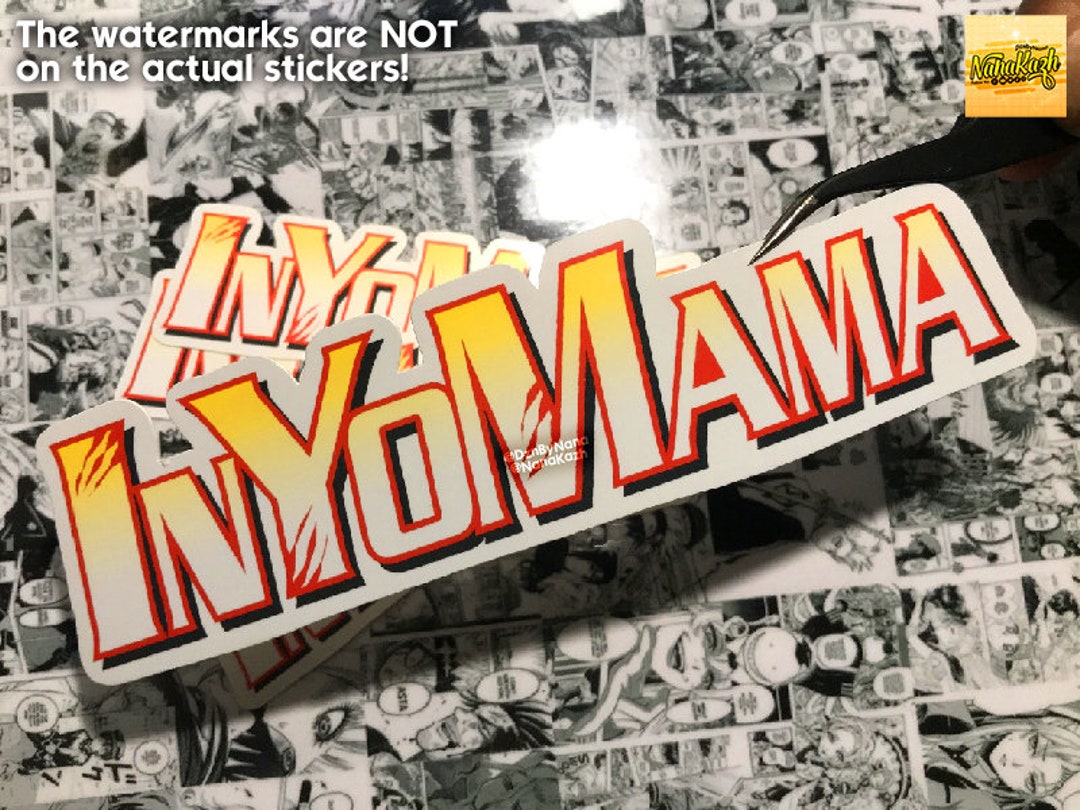 Anime Parody Sticker Waterproof Sticker for Laptops - Etsy