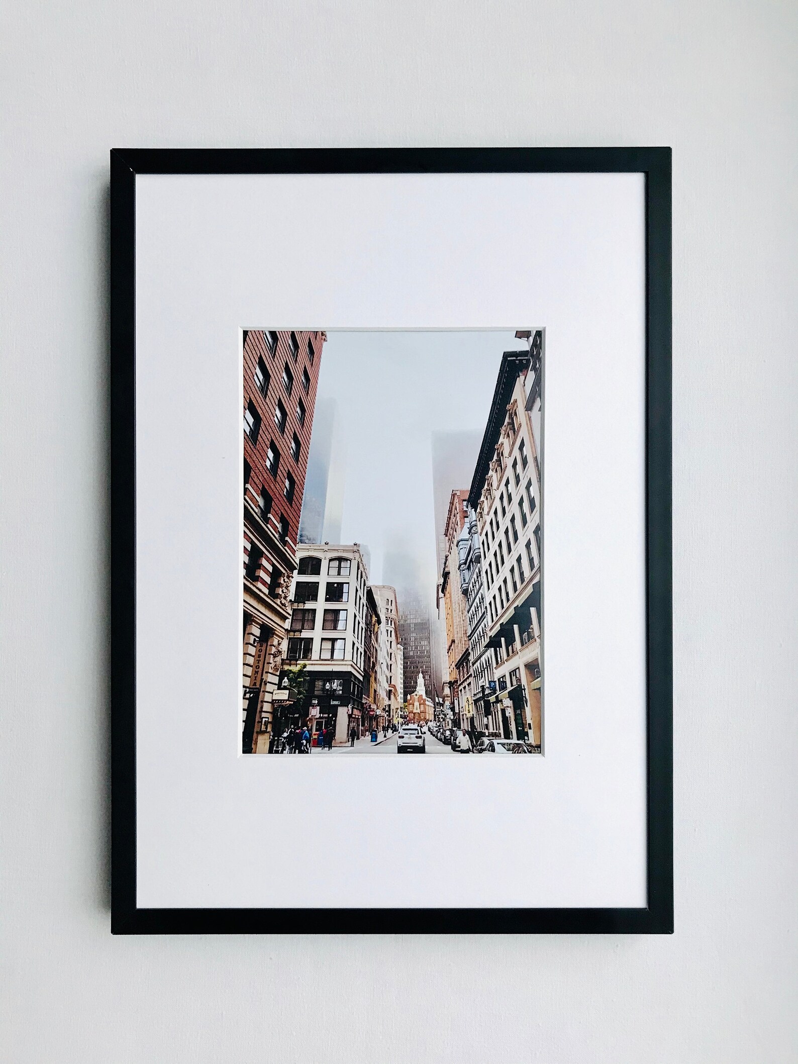 Streets of Boston Framed Photo Street Photography - Etsy