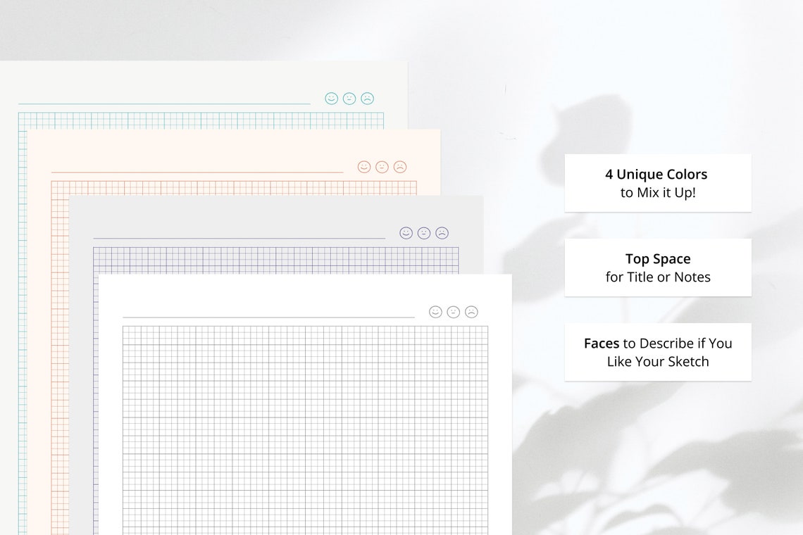 Artist Drawing Sketch Paper, Drawing Inserts, Graph Paper, Drawing Grid ...