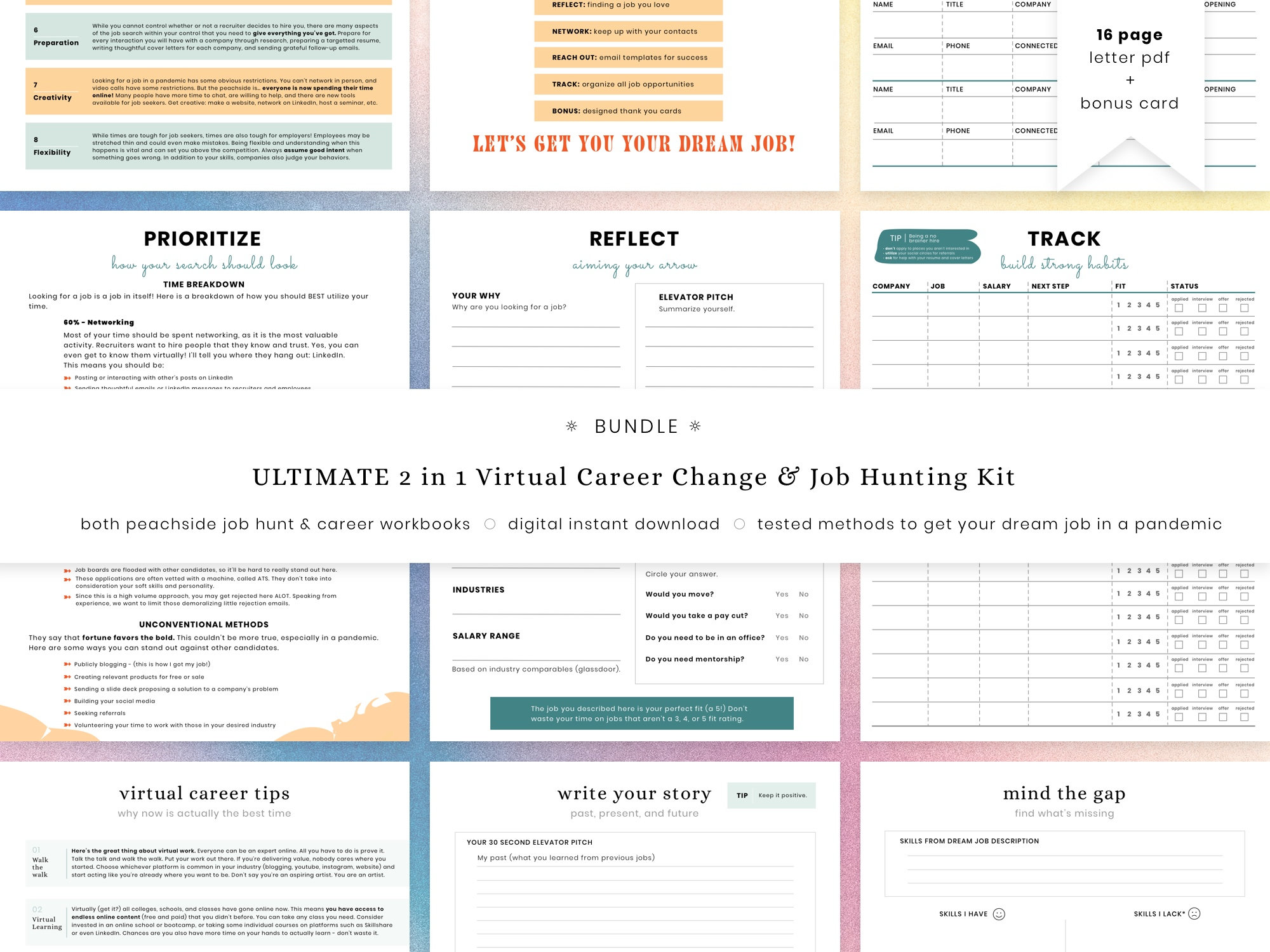 ULTIMATE 2 in 1 Virtual Job Hunt & Career Change Bundle Tested ...
