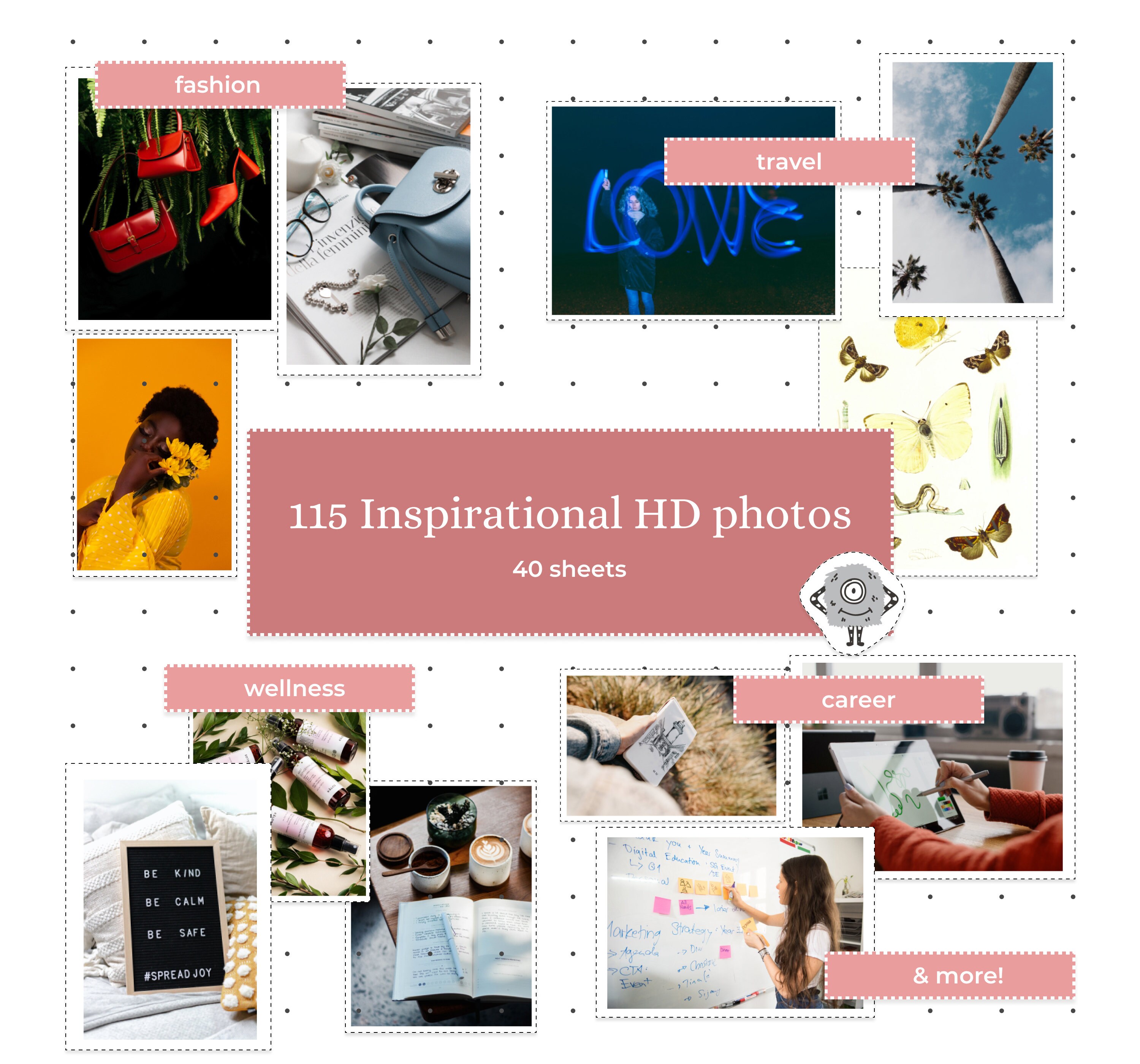 ULTIMATE VISION BOARD Kit 2024 Printable Visual Goal Planner With ...