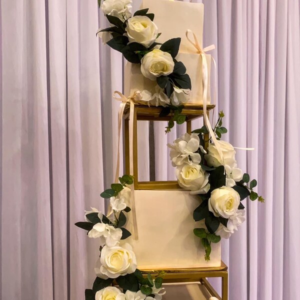 Square Cake Stand - Etsy