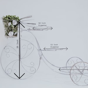 Bike Cake Stand, 3 Tiers Cake Stand- Removable Basket for Flowers - Etsy