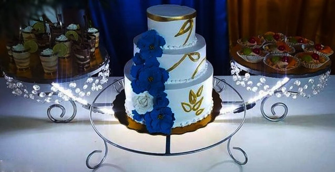 Elegant 3 Tier Cake Stand. Elegant 3 Tier Wedding Cakes - Etsy