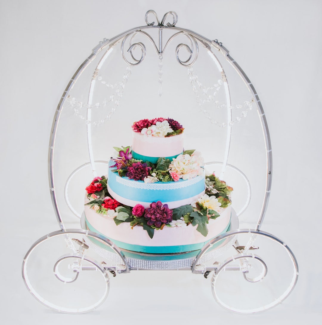 Cinderella Carriage Cake Stand - Cinderella Carriage With Led Ligth and ...