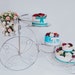 Bike Cake Stand 3 Tiers Cake Stand Removable Basket for - Etsy